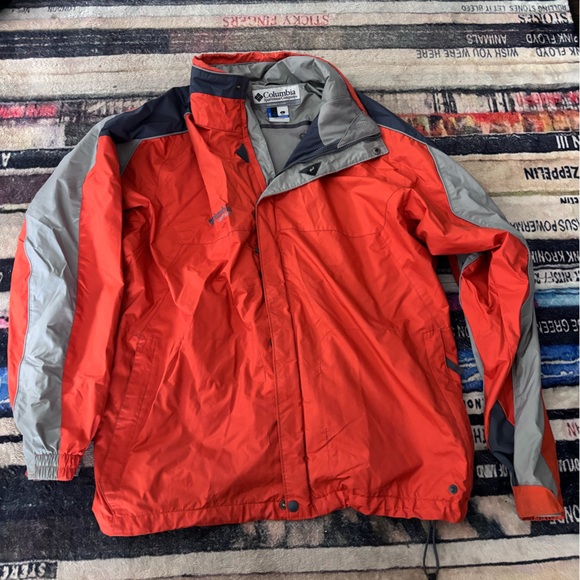 Columbia | Jackets & Coats | Columbia Red And Gray Performance Vertex ...